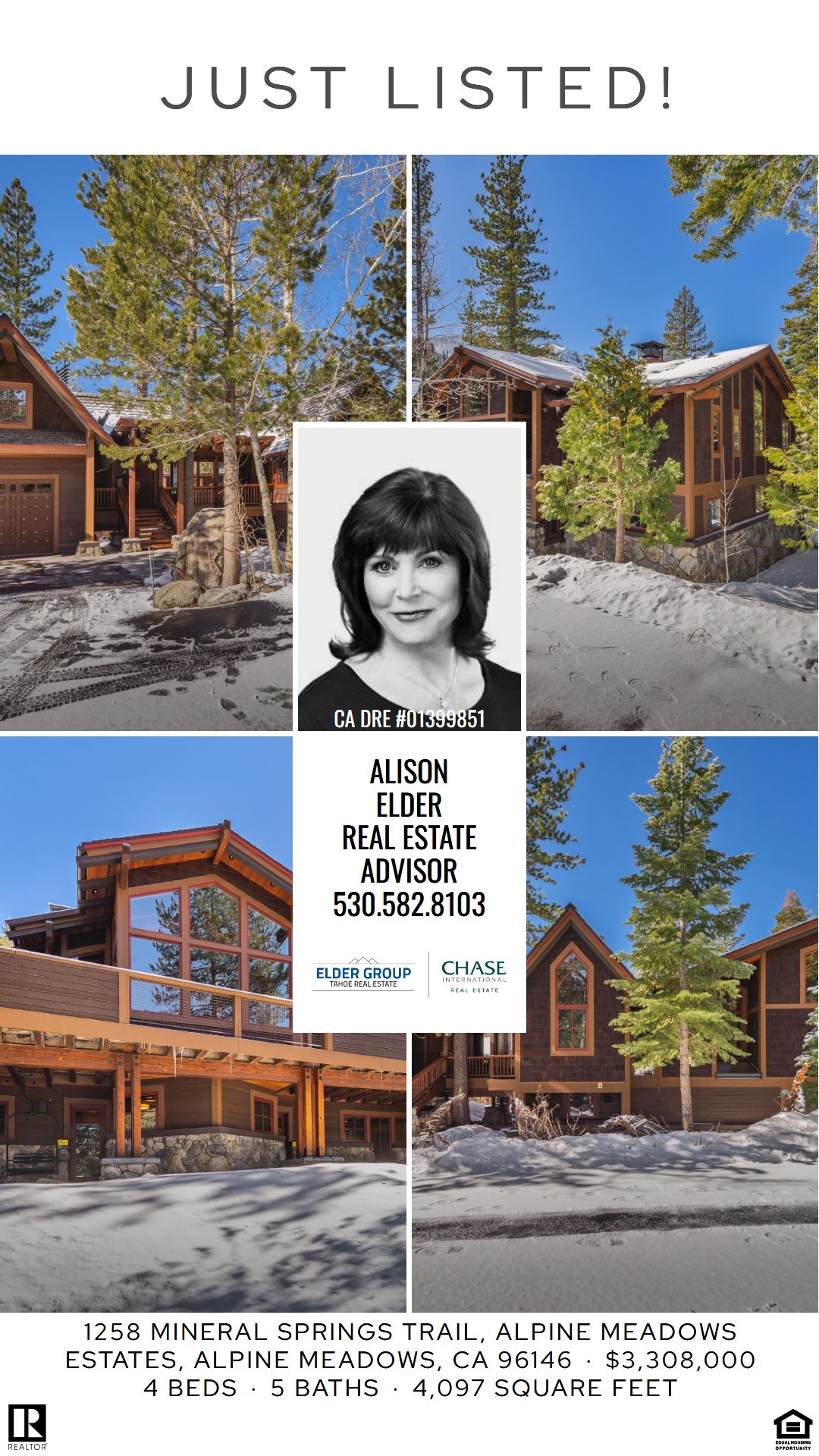 1258 Mineral Springs Trail, Alpine Meadows Estates, Alpine Meadows, CA ...